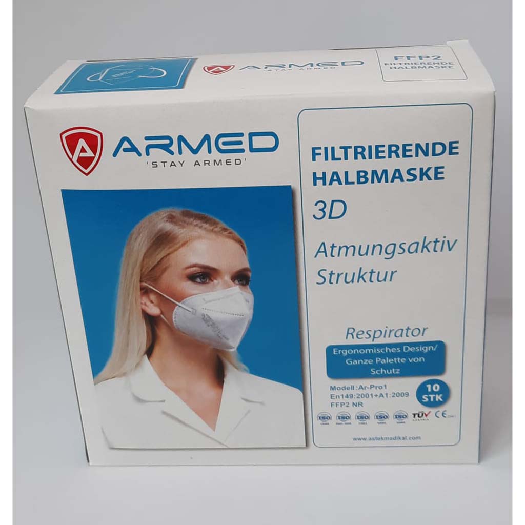 Masca protectie FFP2 – 10 BUC - Hygien